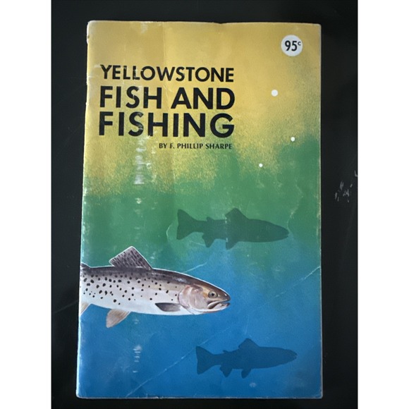 Fish | Yellowstone Fishing With Rod And Fly Color Pictures 197 Vtg Rare ...